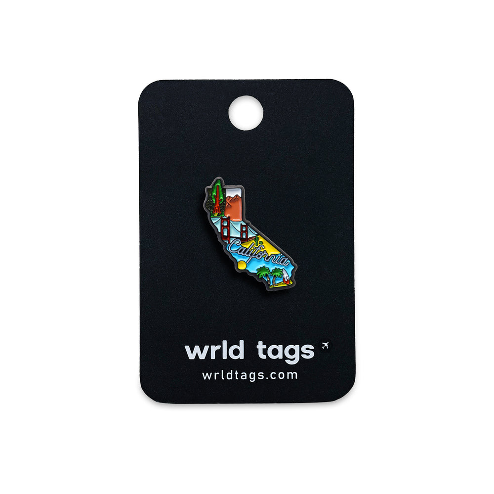 California Map Pin – Wrld Tags